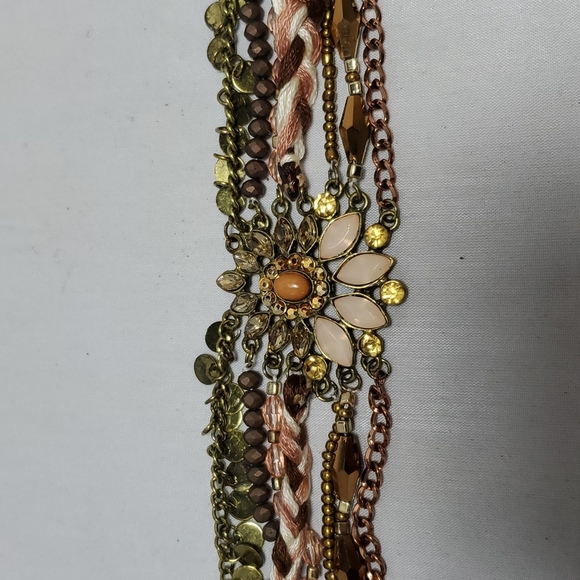 Buckle | Jewelry | Festive 7 Row Coral Bracelet | Poshmark